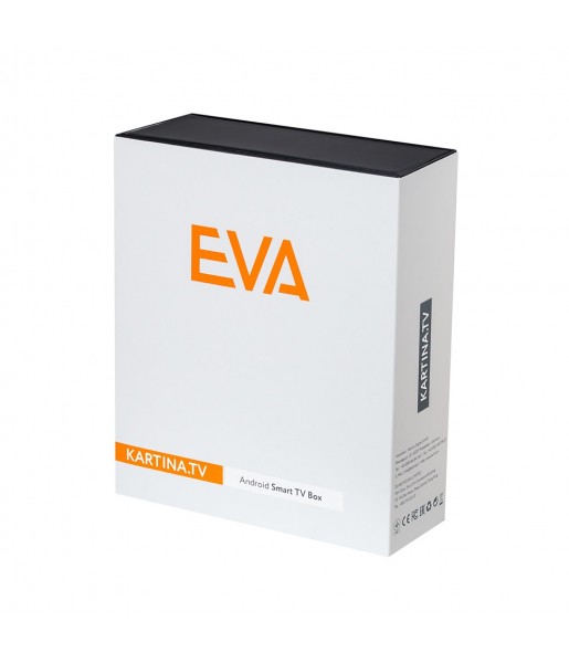 Récepteur Décodeur Satellite Tv IPTV 4K Kartina Eva Android